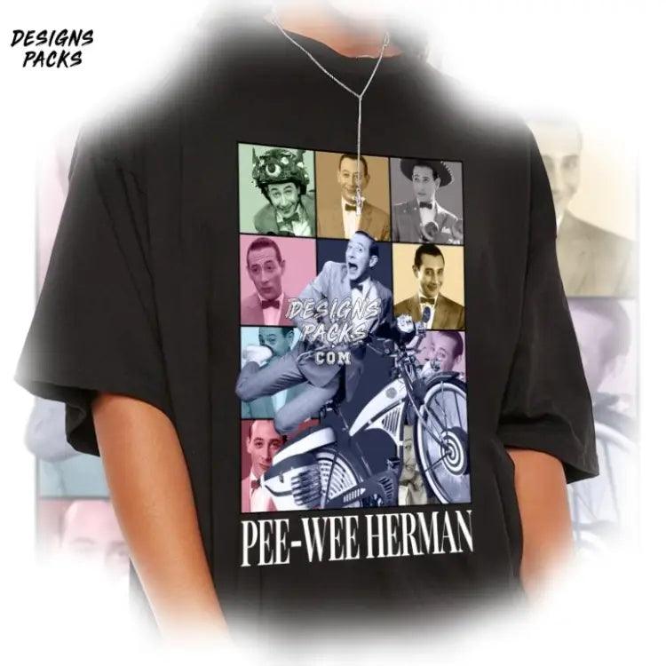 Pee Wee Eras Style Paul Reubens Eras Tour Style Pee Wee Herman PNG Des