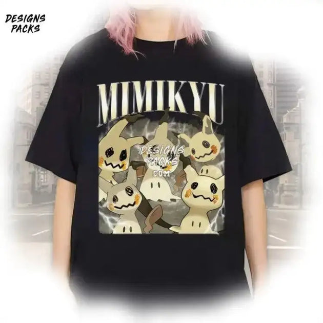Poke Ball Mimikyu Mimikyu Vintage 90s PNG Design