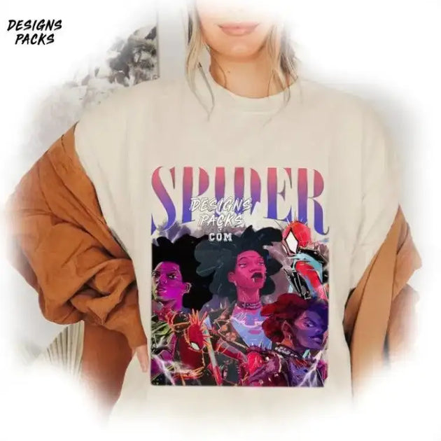 Spider-Man Across The Spider-Verse Spider-Man Sublimation Design Spide
