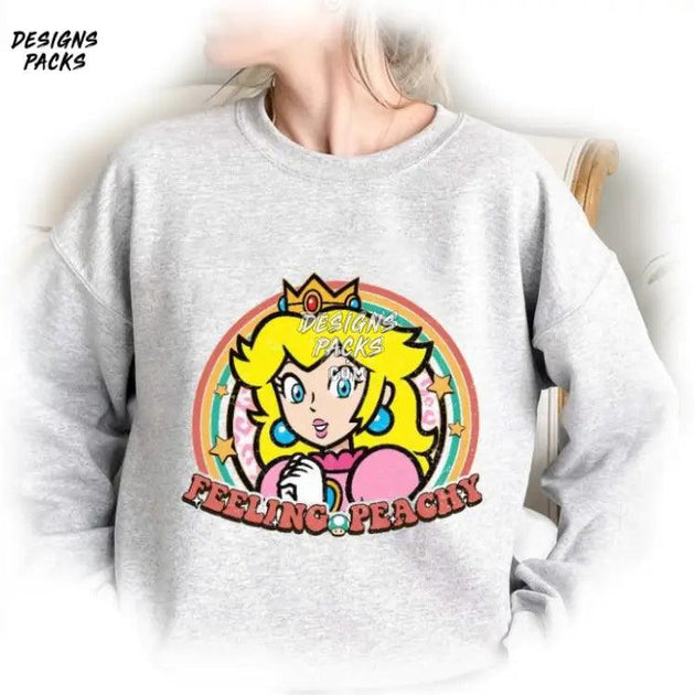 Super Mario Princess Peach Birthday Retro Princess Peach Mario Feeling