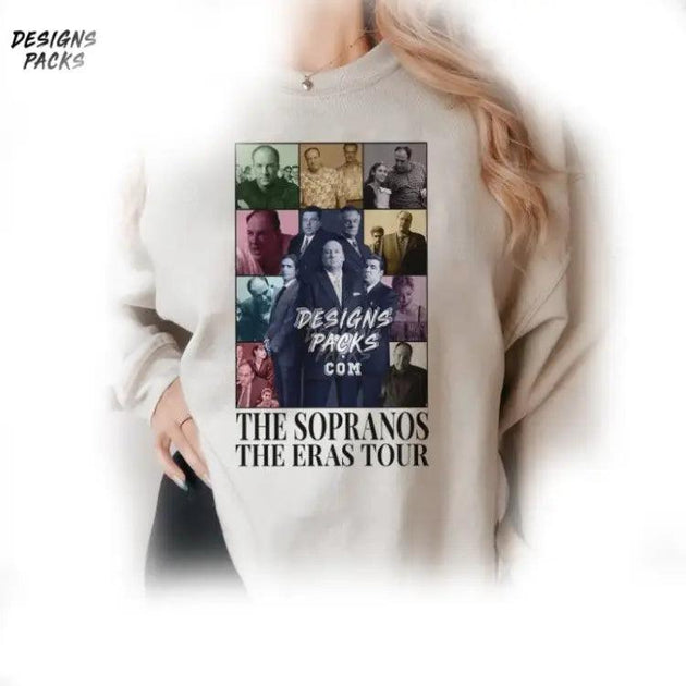 The Sopranos Movie Vintage he Sopranos Eras Tour PNG Design
