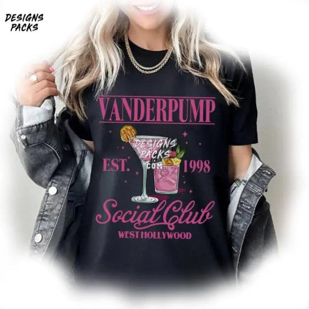 Vanderpump Social Club Real Housewives PNG Design