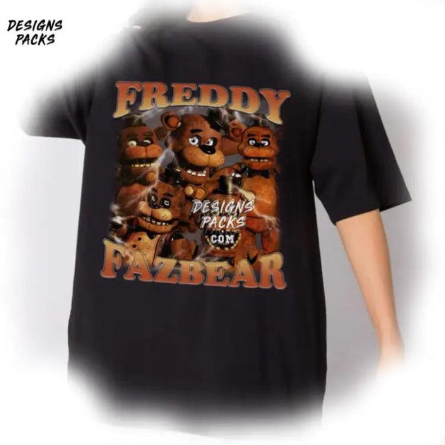 Vintage Freddy Fazbear Five Nights at Freddy Freddy Fazbear PNG Design