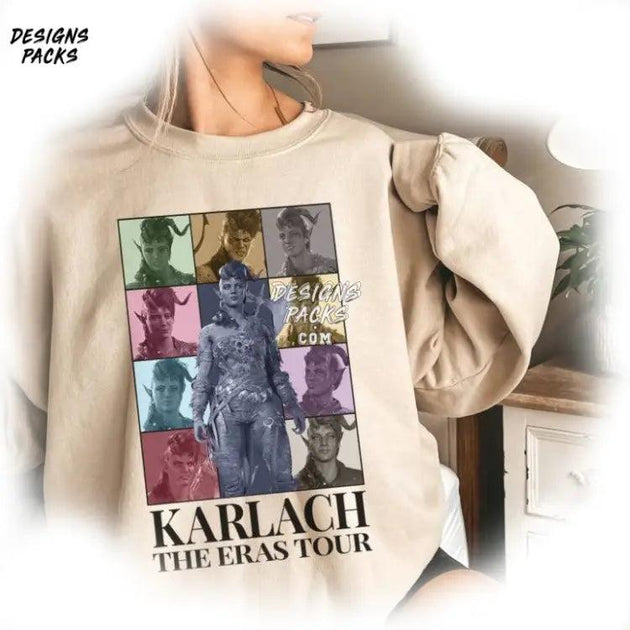 Vintage Karlach Karlach Baldur’s Gate 3 Karlach Eras Tour PNG Design