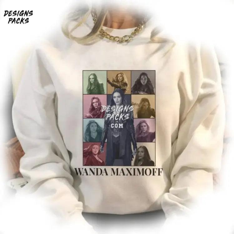 Wanda Maximoff Eras Avengers Wanda Maximoff Scralet Witch PNG Design